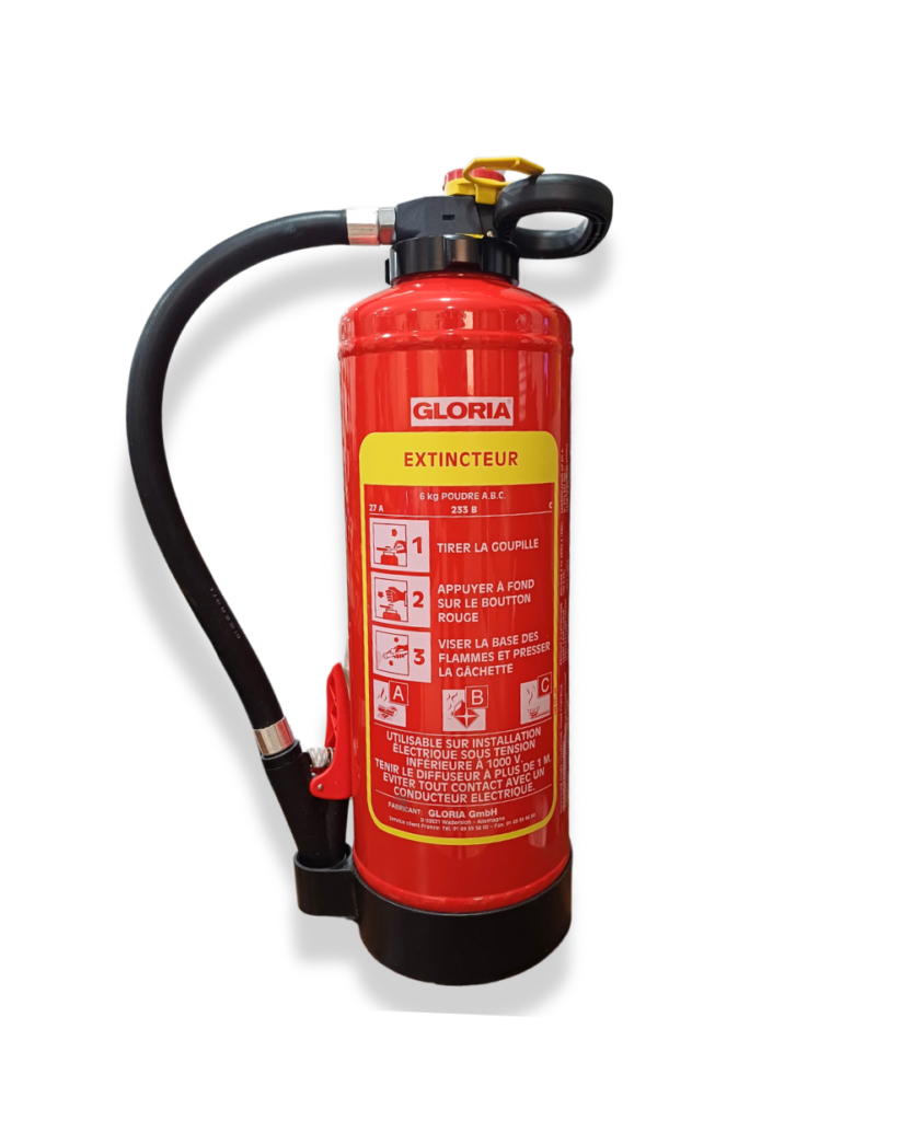 EXTINCTEUR PORTATIF 9L EAU+AFFF PRESSION PERMANENTE IVOIRE SAFETY NF ...